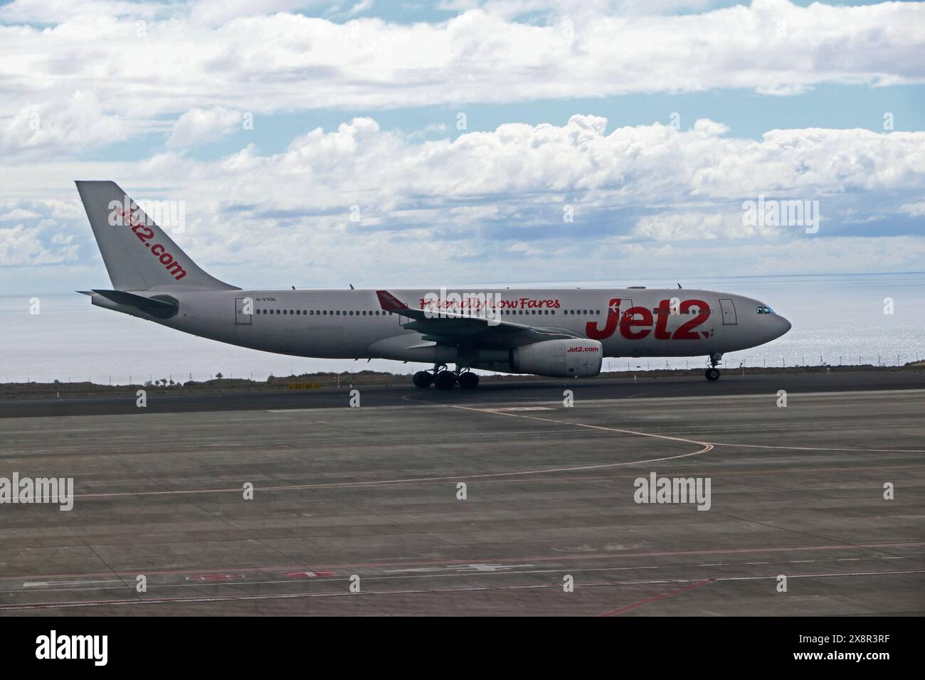 Jet2 Airbus A330 at Tenerife Airport Stock Photo - Alamy