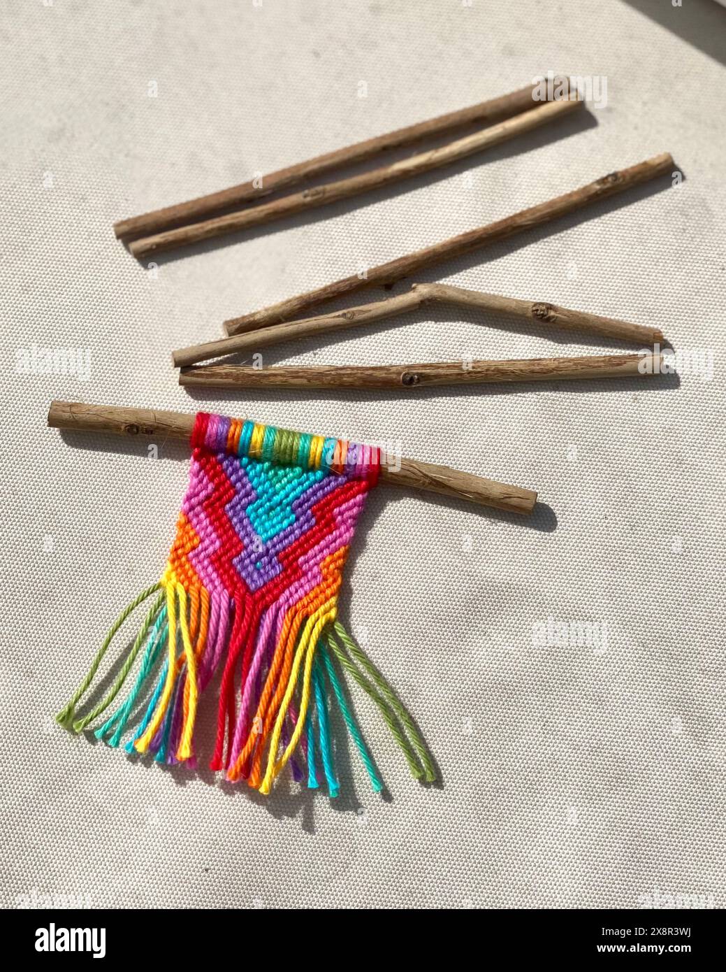 Small macrame hi-res stock photography and images - Alamy