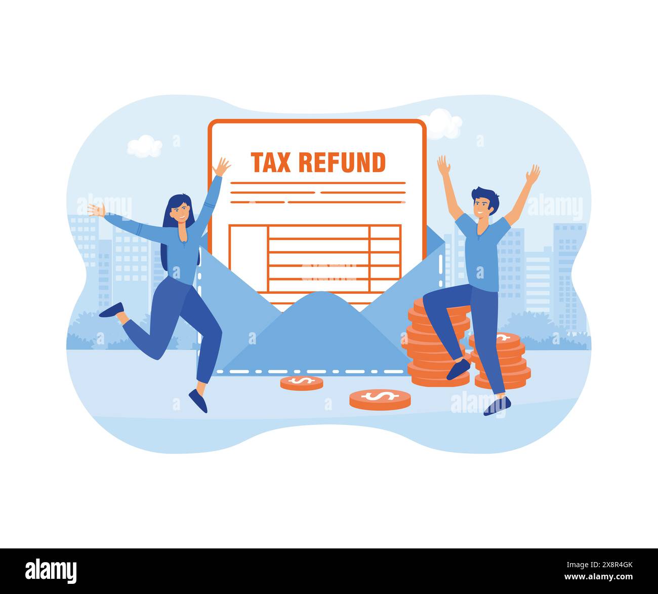 Paid back Stock Vector Images - Alamy