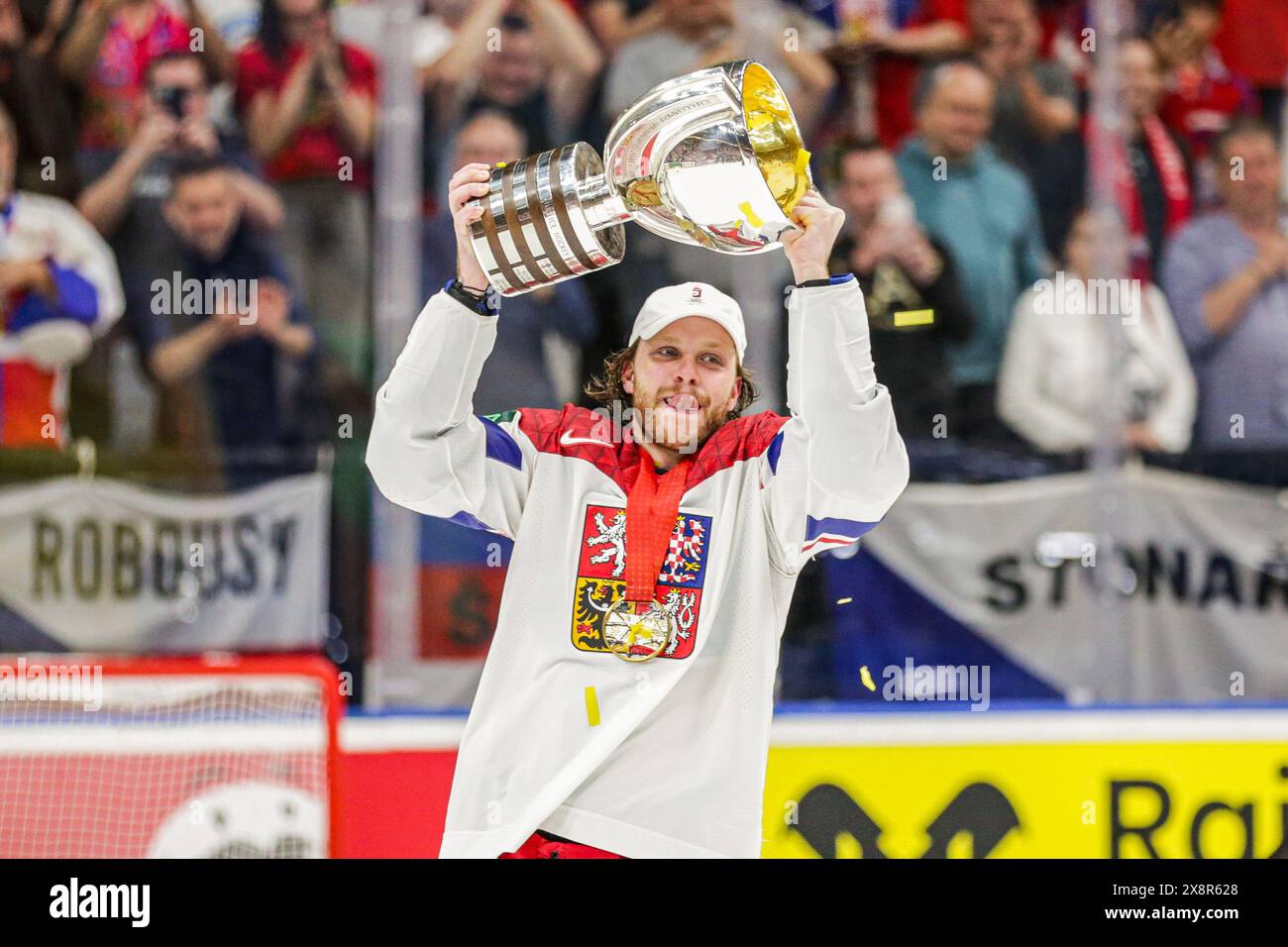 Prague, Czech Republic. 26th May, 2024. David Pastrnak of Czechia ...