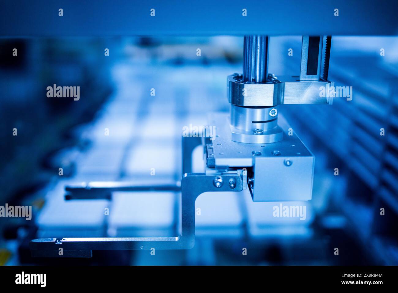 Production line pharmaceutical industry. Manufacturing of drugs and ...