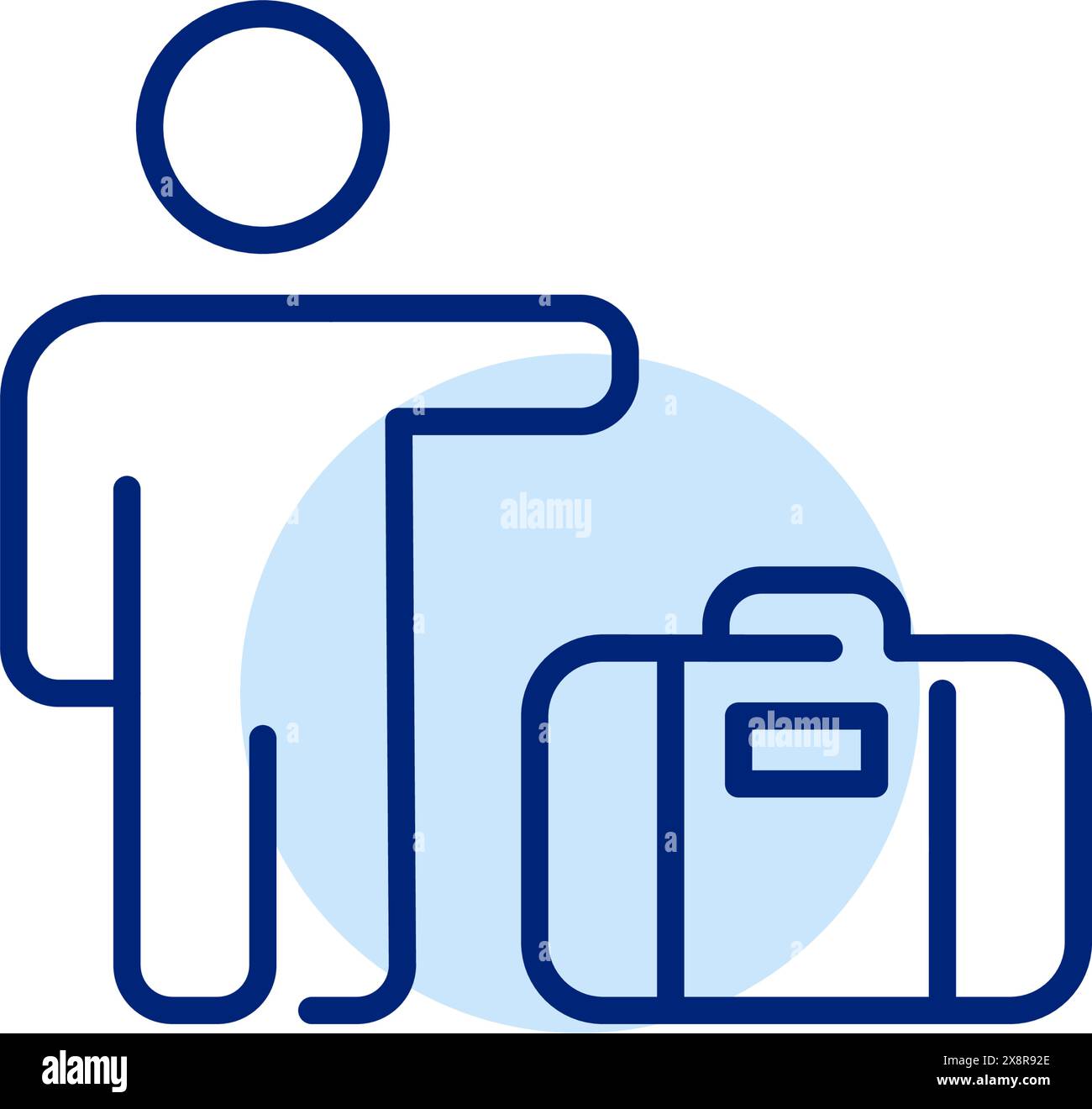 Figure blue symbol pixel Stock Vector Images - Alamy