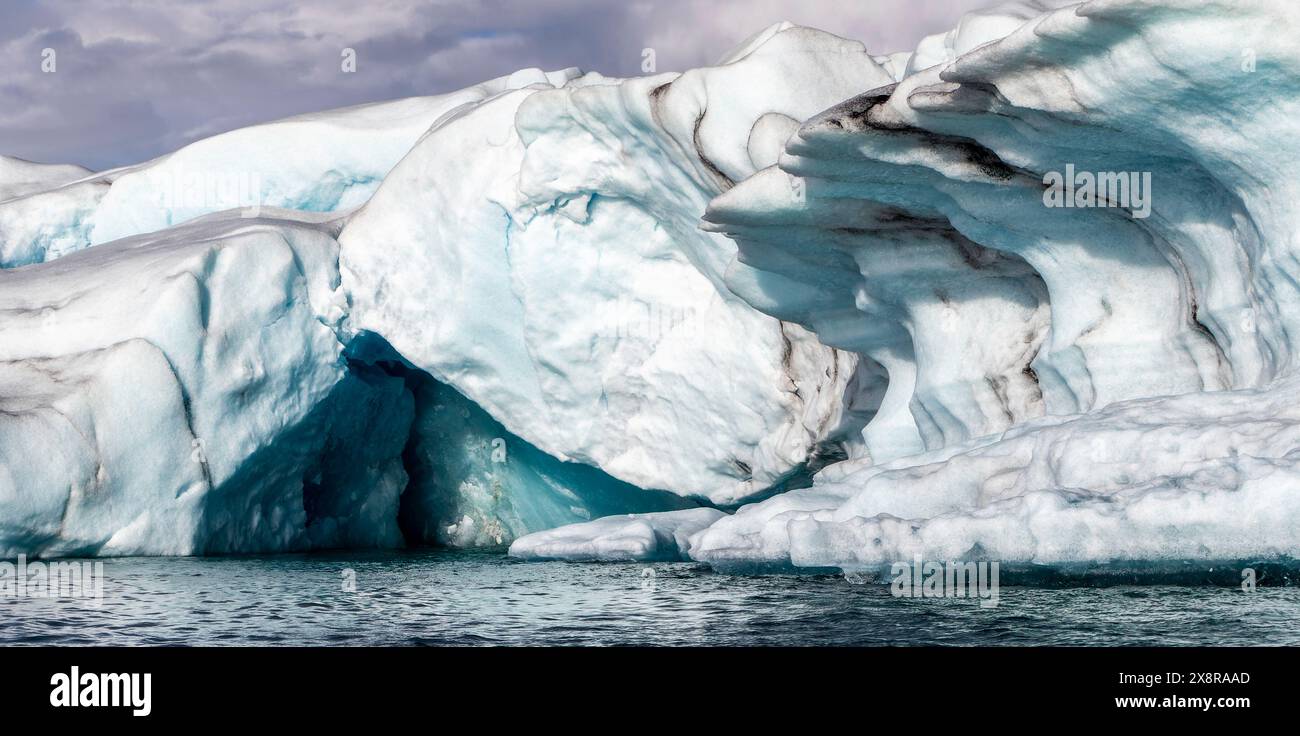 Melting glacial block ice hi-res stock photography and images - Alamy