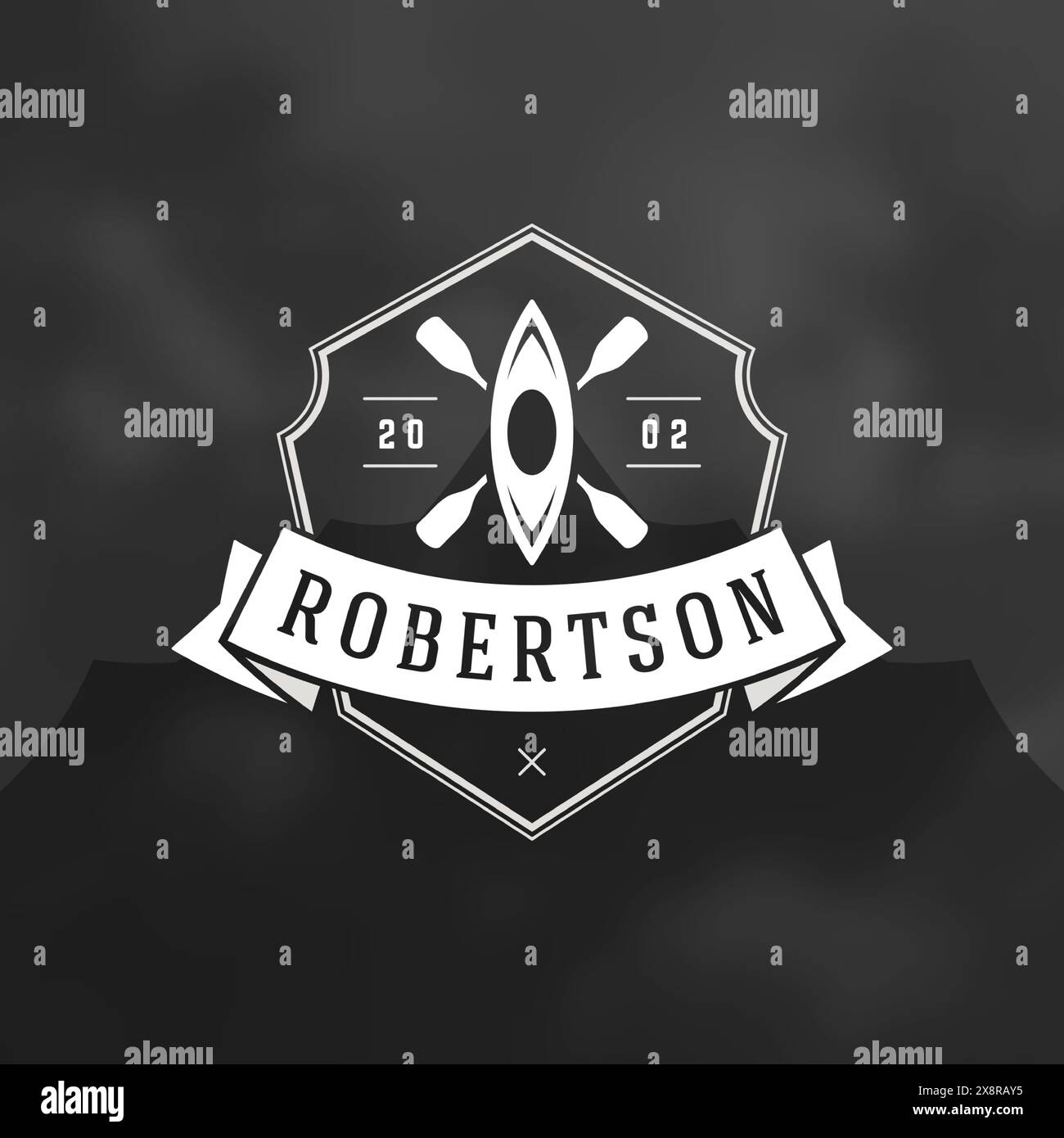 Rafting logo emblem vector illustration.Outdoor adventure expedition ...