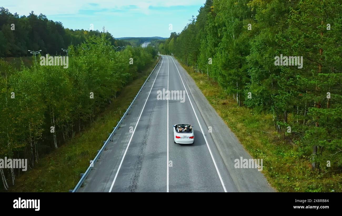 Asphalt road footage through empty hi-res stock photography and images ...