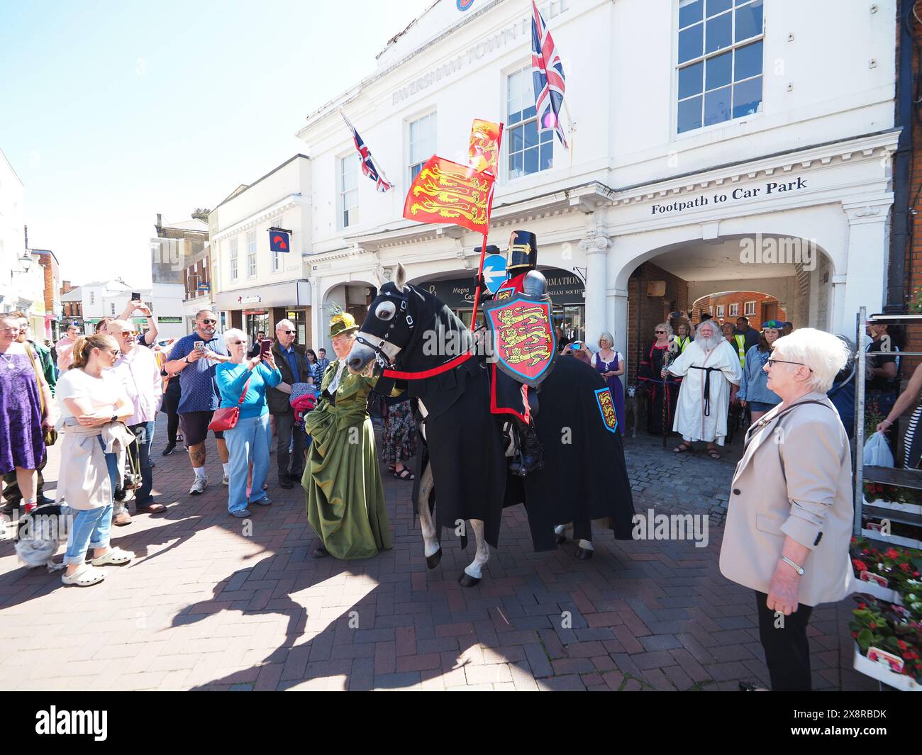 Faversham, Kent, UK. 26th May, 2024. Faversham Millennium Market ...