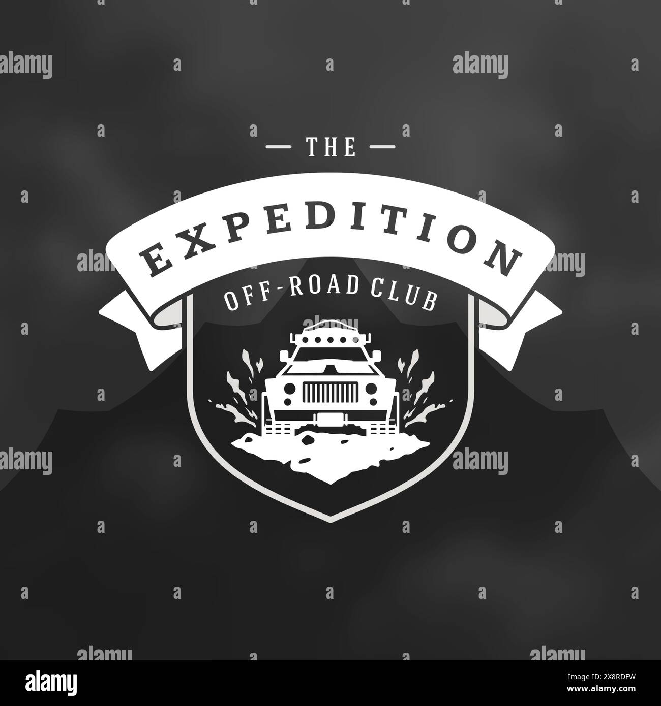 Off road car logo design template vector illustration. Safari suv ...
