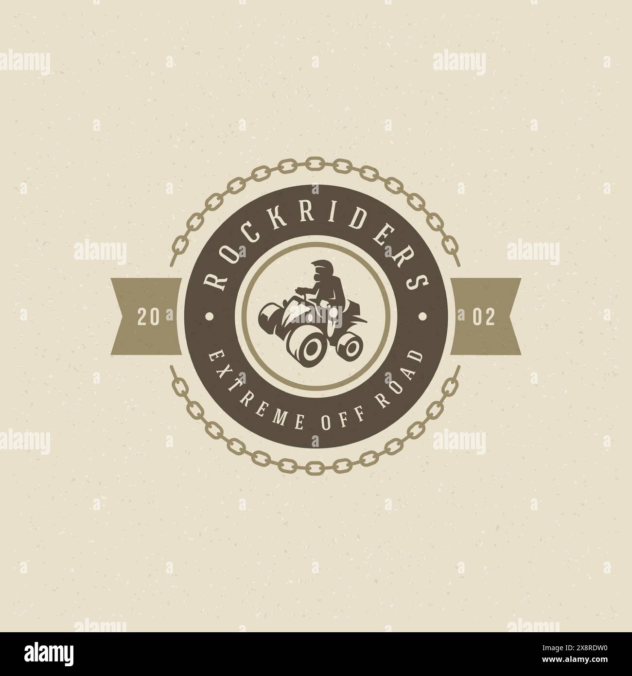 Atv logo design vector illustration. Off road mountains expedition ...