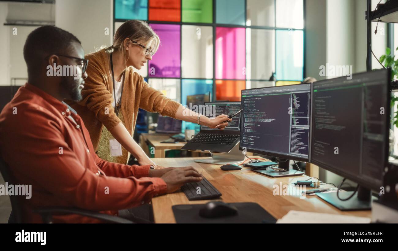 African american admin in data hi-res stock photography and images - Alamy