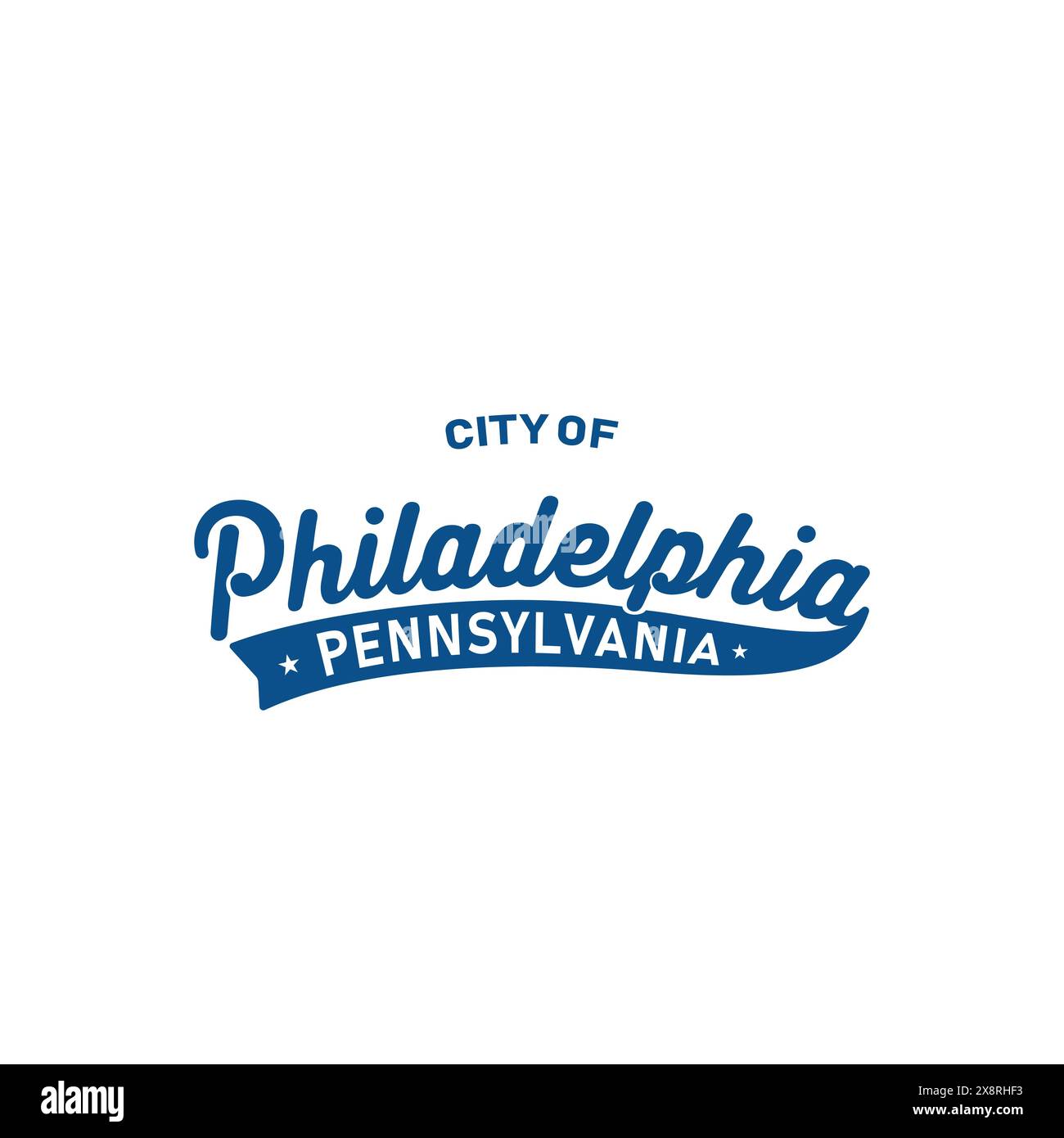 Philadelphia lettering design. Philadelphia, Pennsylvania typography ...