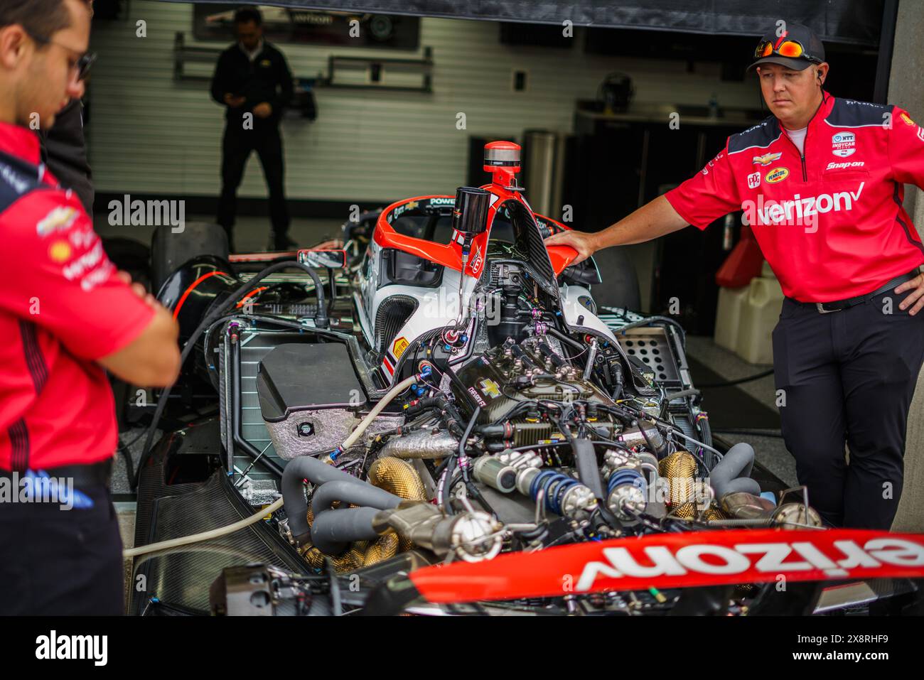 Indianapolis, United States. 26th May, 2024. Crew members of Will Power ...