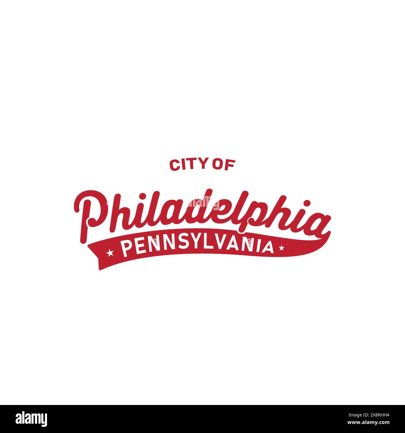 Philadelphia lettering design. Philadelphia, Pennsylvania typography ...