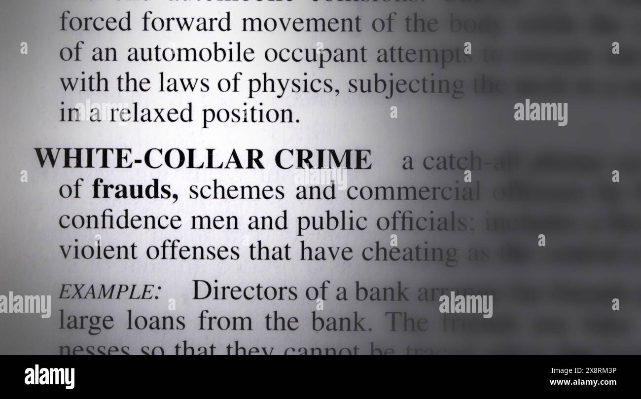 White collar fraud hi-res stock photography and images - Alamy