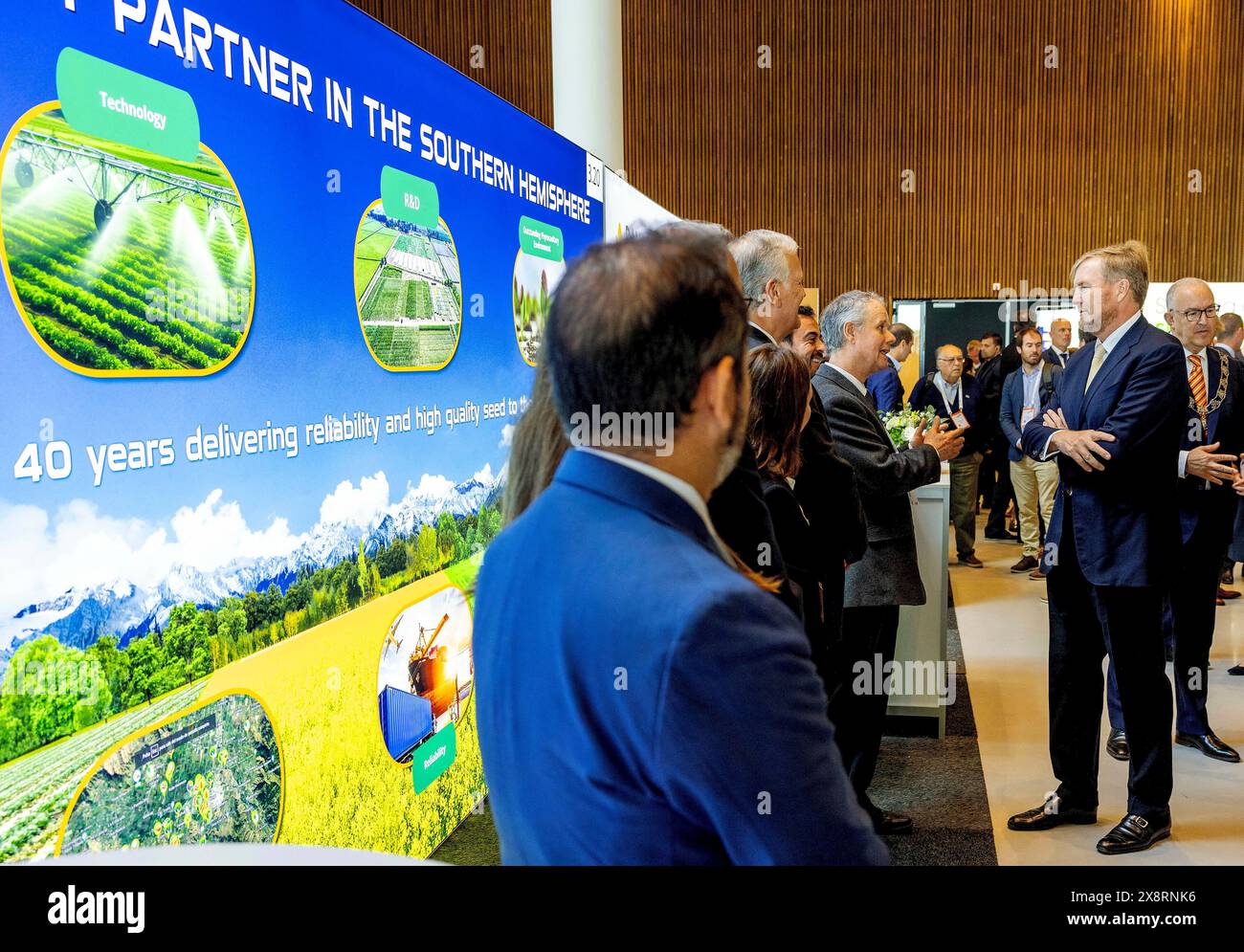 Rotterdam 27-05-2024 King Willem Alexander of the Netherlands opens the ...