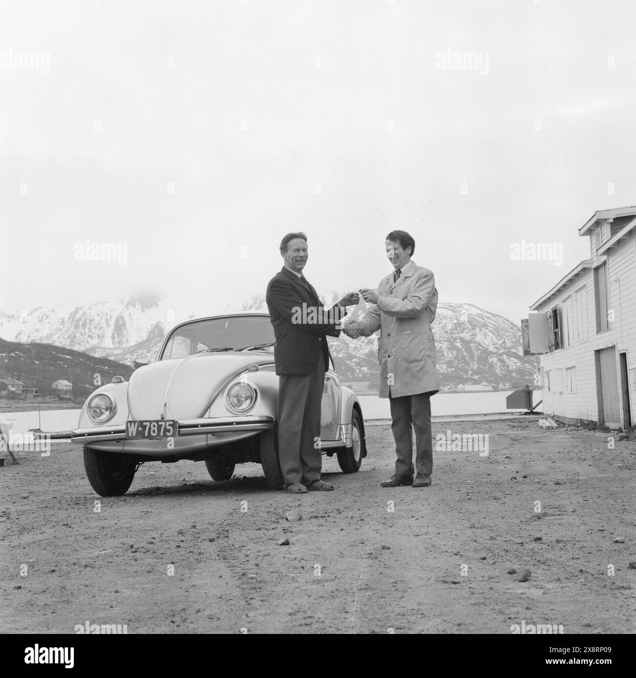 Aktuell 22-8-1973 : Lykketier-bilen gikk til Sortland ...