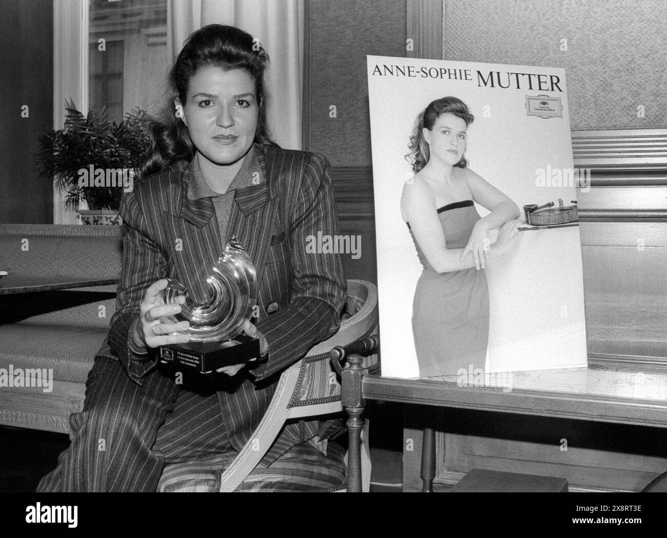 ANNE-SOPHIE MUTTER German violinist Stock Photo - Alamy