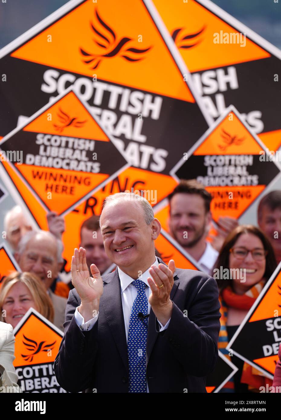Liberal Democrat leader Sir Ed Davey during their party's Scottish ...