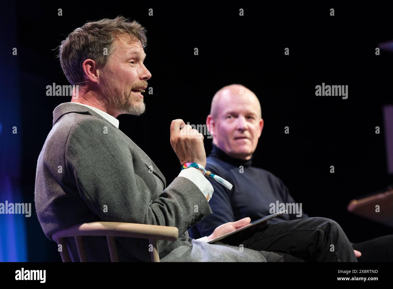 Hay Festival, Hay on Wye, Powys, Wales, UK – Monday 27th May 2024 – Leo ...