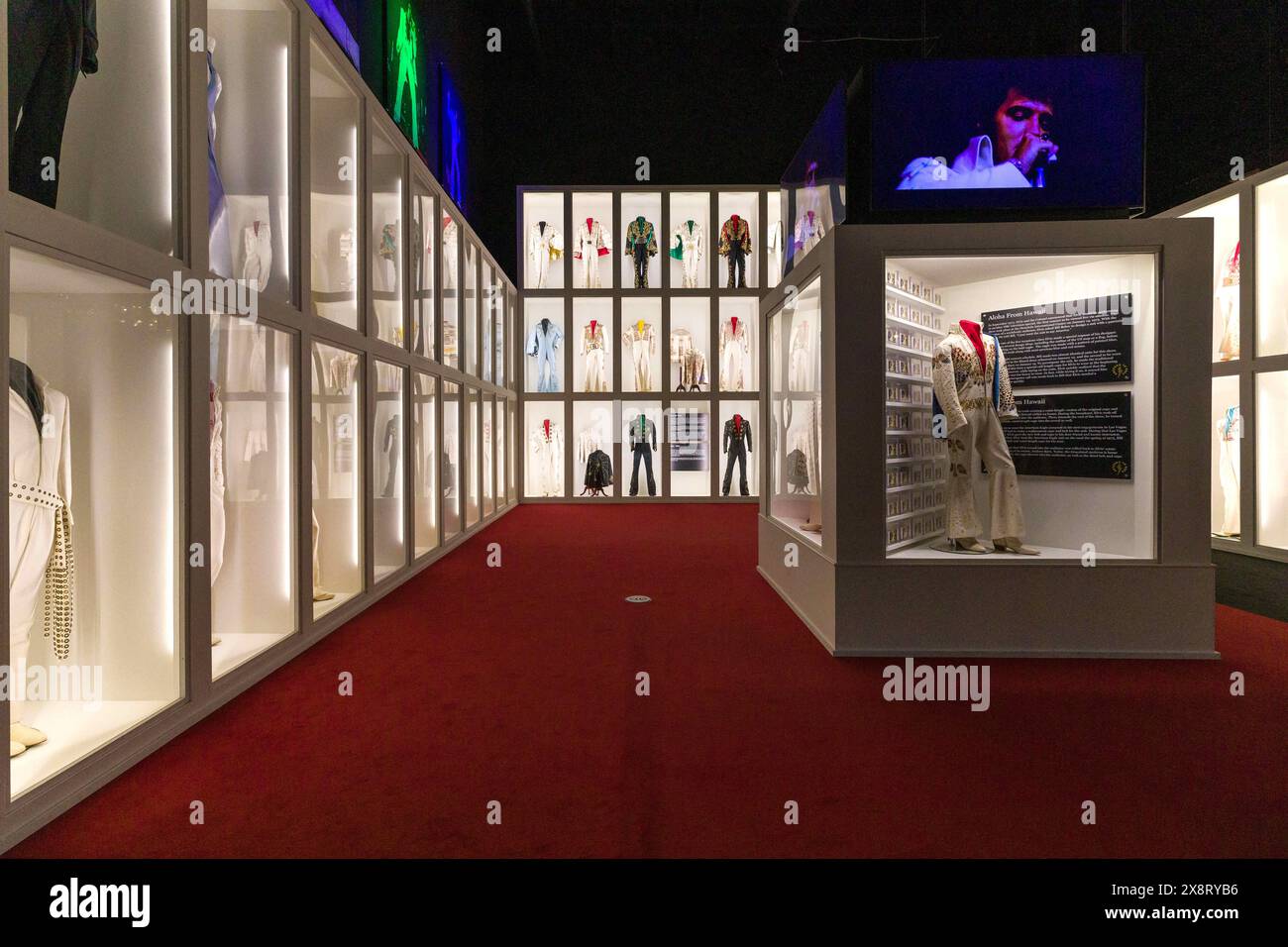 Graceland, Unknown. 10th Apr, 2024. Elvis Presley's home, a museum room ...