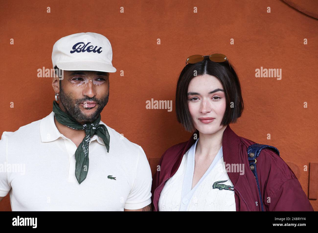 Paris, France. 27th May, 2024. Etienne Sekola, Fleur Copin attends ...