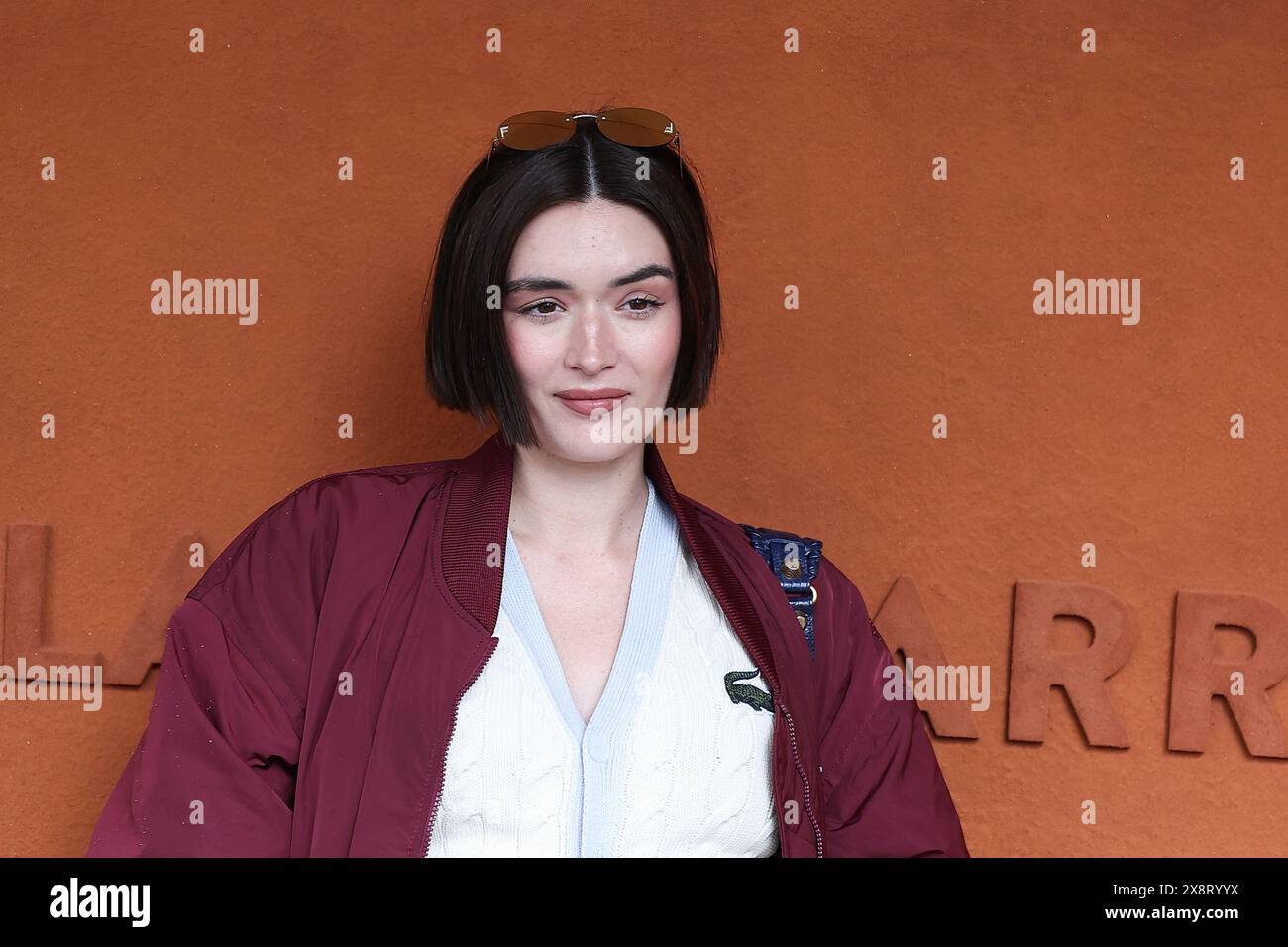 Paris, France. 27th May, 2024. Fleur Copin attends Village at Roland ...