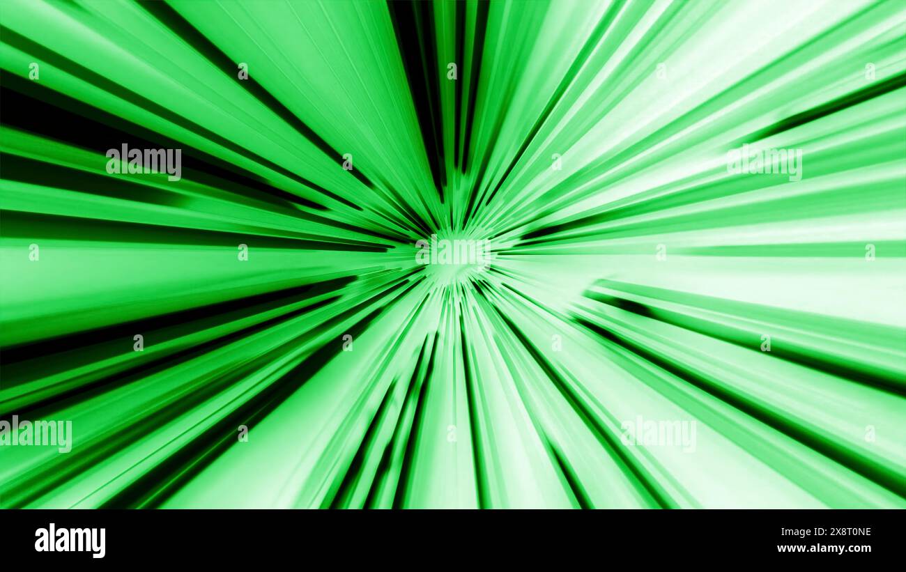Cyber jump in colorful ray tunnel. Motion. Moving tunnel with lines of ...