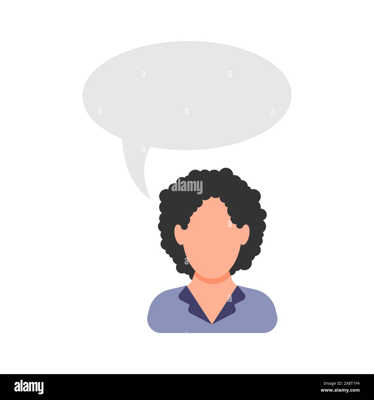 Monologue. Businesswoman says.Woman in business suit with speech bubble ...