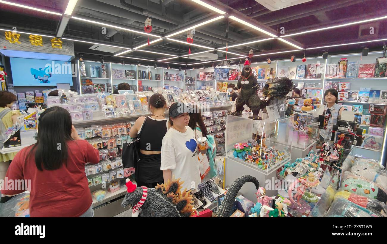 SHANGHAI, CHINA - MAY 27, 2024 - Visitors visit Bailian ZX, China's ...