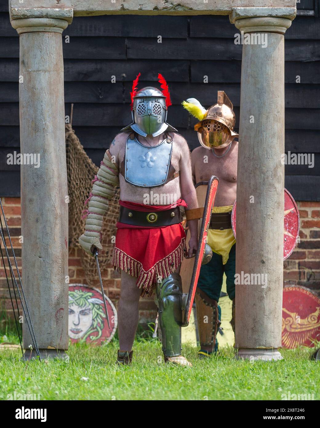 Chalfont UK 27 May 2024 Gladiators Take Part In Gladiator Games At Chalfont UK 27 May 2024 Gladiators Take Part In Gladiator Games At