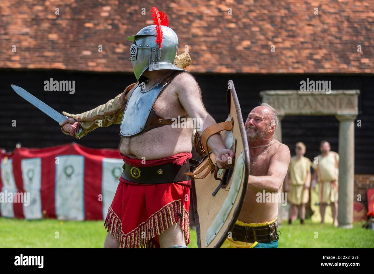 Chalfont UK 27 May 2024 Gladiators Take Part In Gladiator Games At Chalfont UK 27 May 2024 Gladiators Take Part In Gladiator Games At