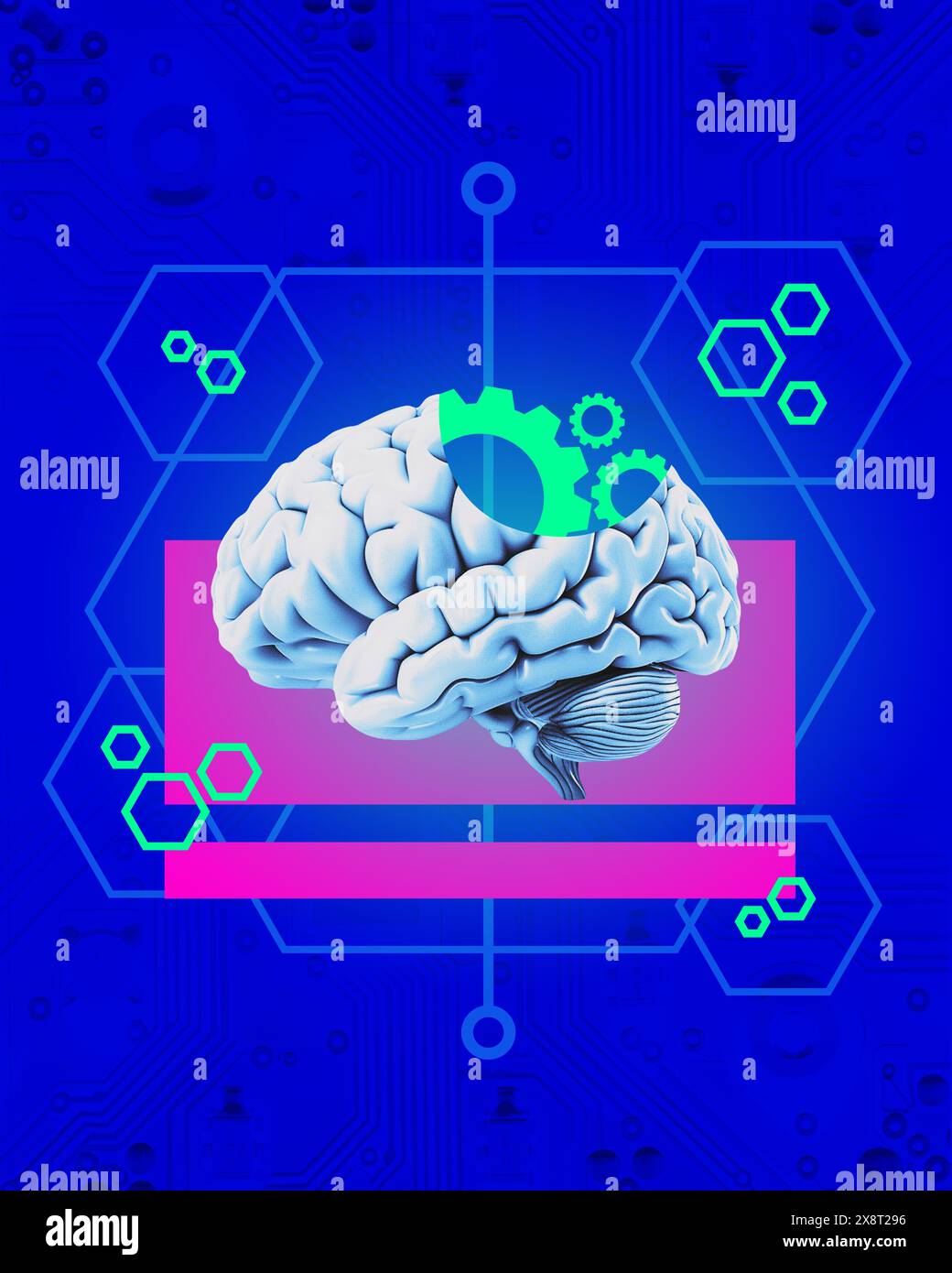 Math science collage hi-res stock photography and images - Alamy