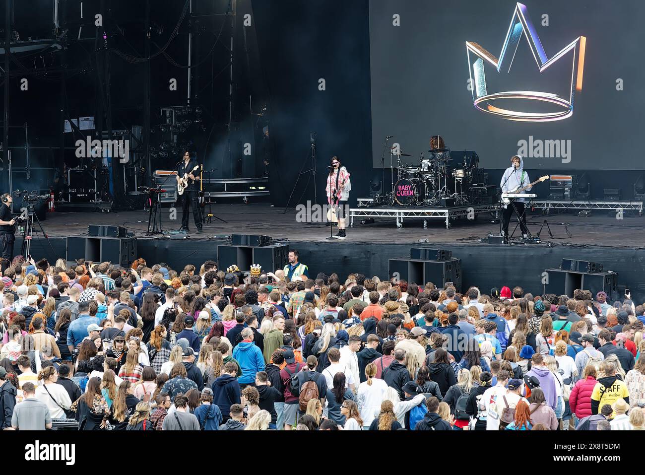 May 25, 2024, Leeds, United kingdom: UK based pop singer Baby Queen Aka ...