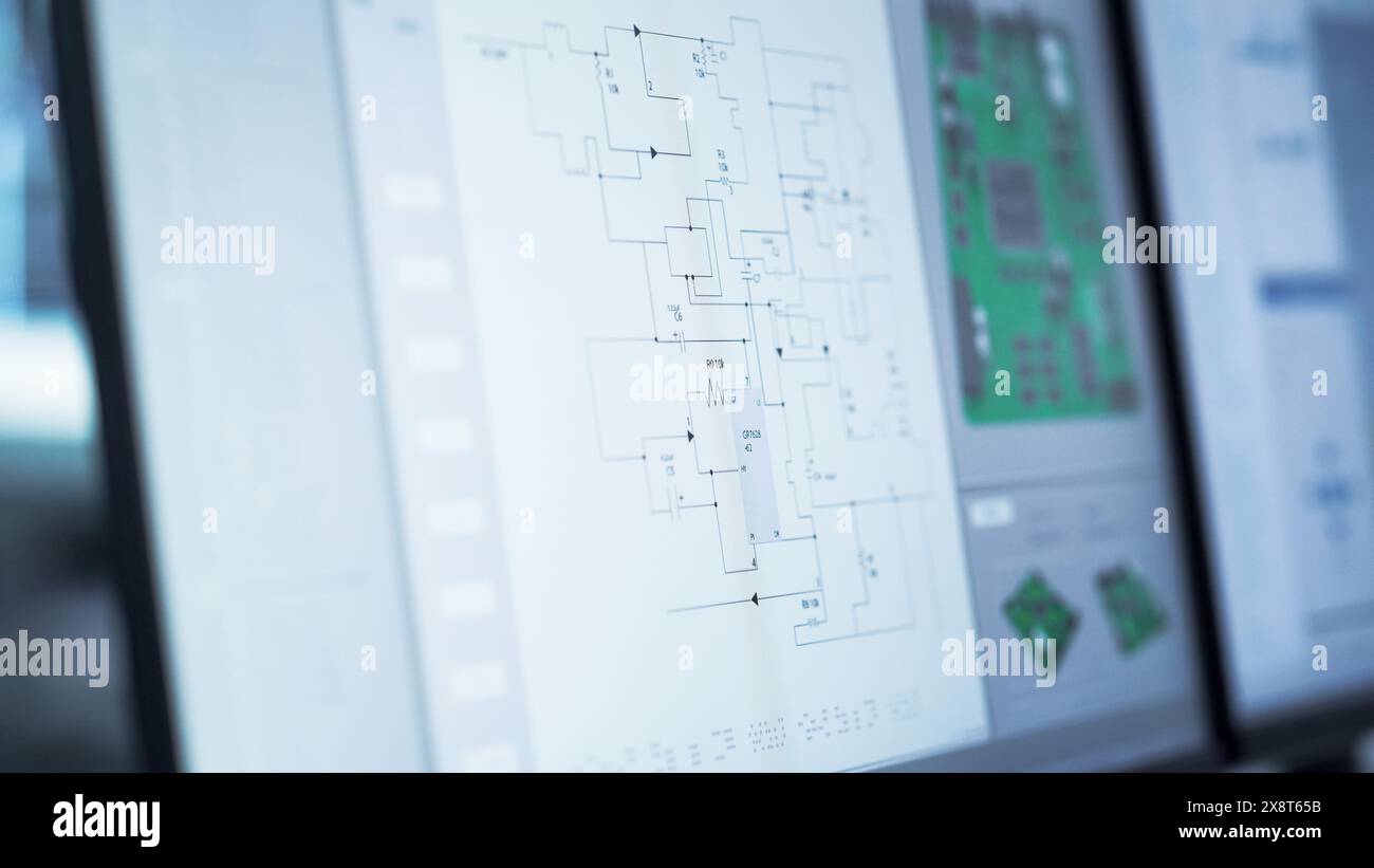 Close Up of a Computer Monitor Screen with Software Utility Tool with ...