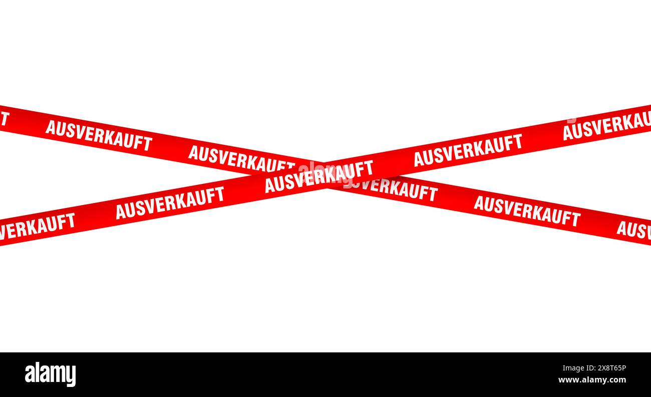 Red tape barrier hi-res stock photography and images - Alamy