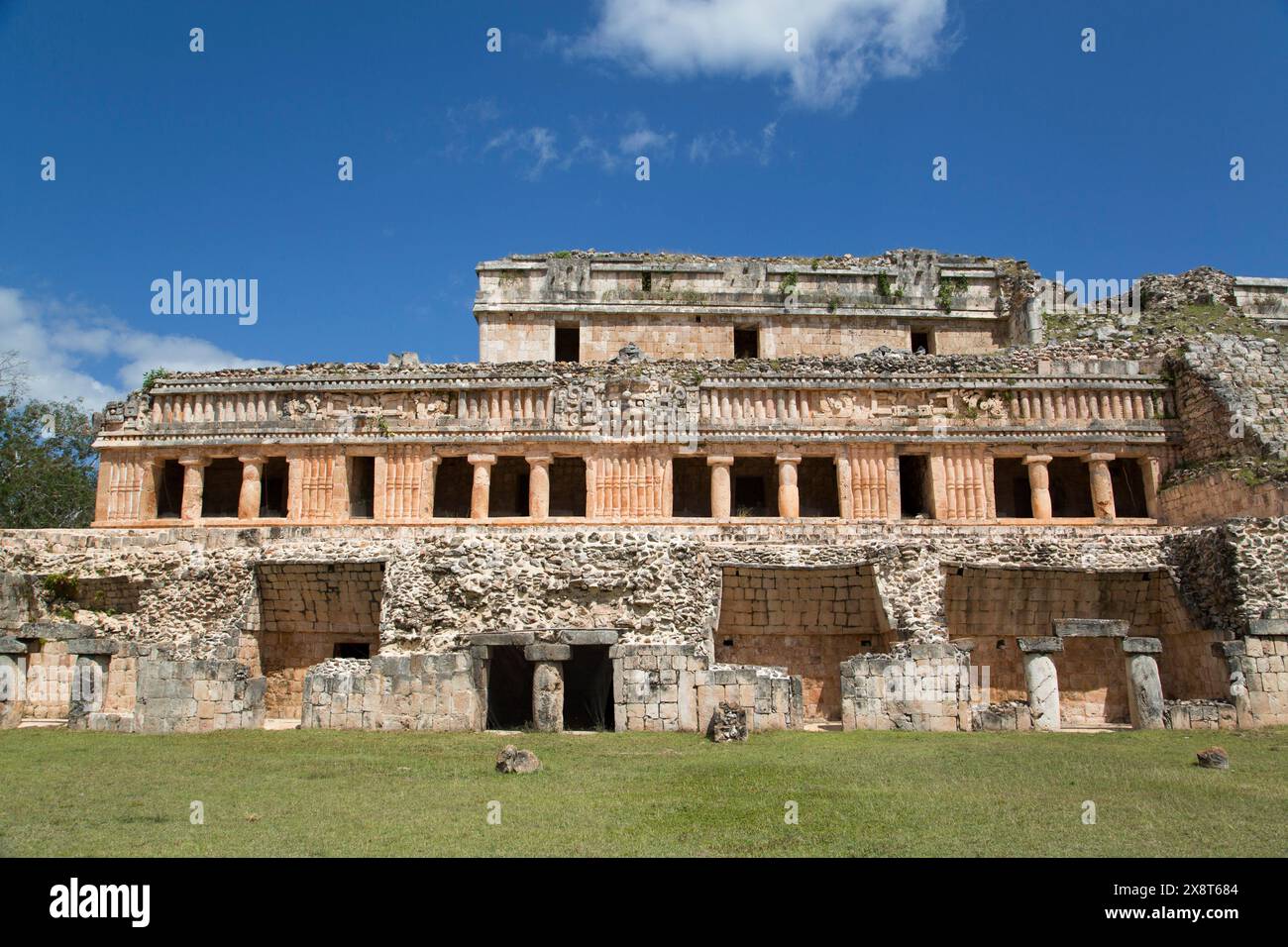 The Palace, Sayil, Mayan Ruins, Yucatan, Mexico Stock Photo - Alamy