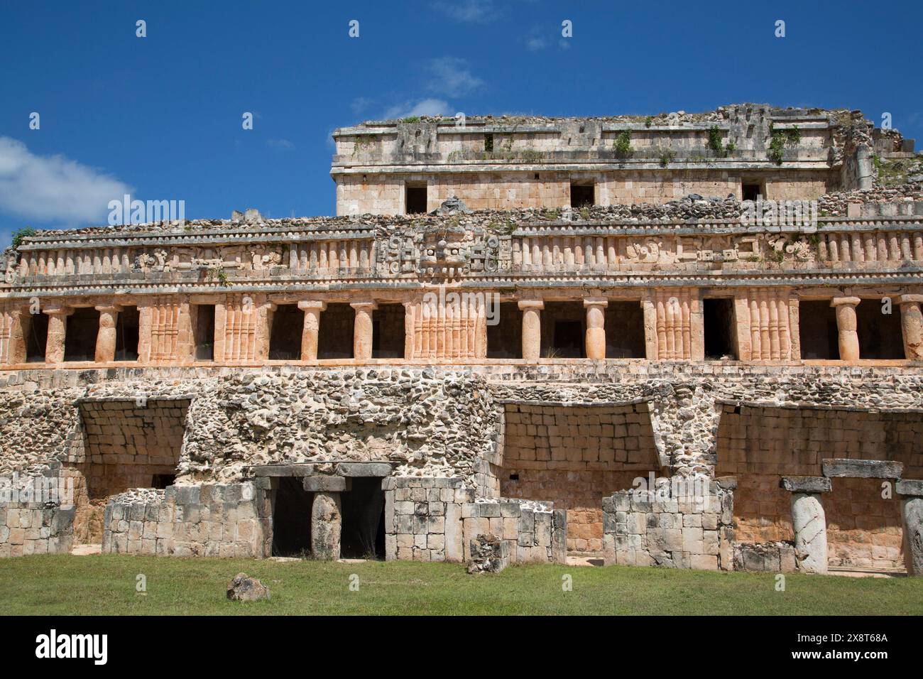The Palace, Sayil, Mayan Ruins, Yucatan, Mexico Stock Photo - Alamy