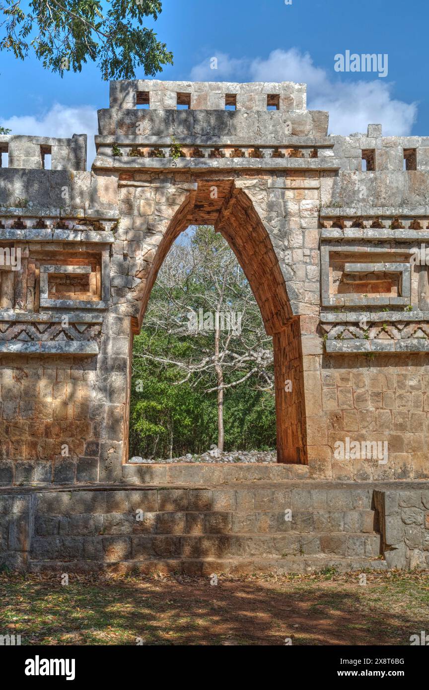 El Arco (The Arch), Labna, Mayan Ruins, Yucatan, Mexico Stock Photo - Alamy