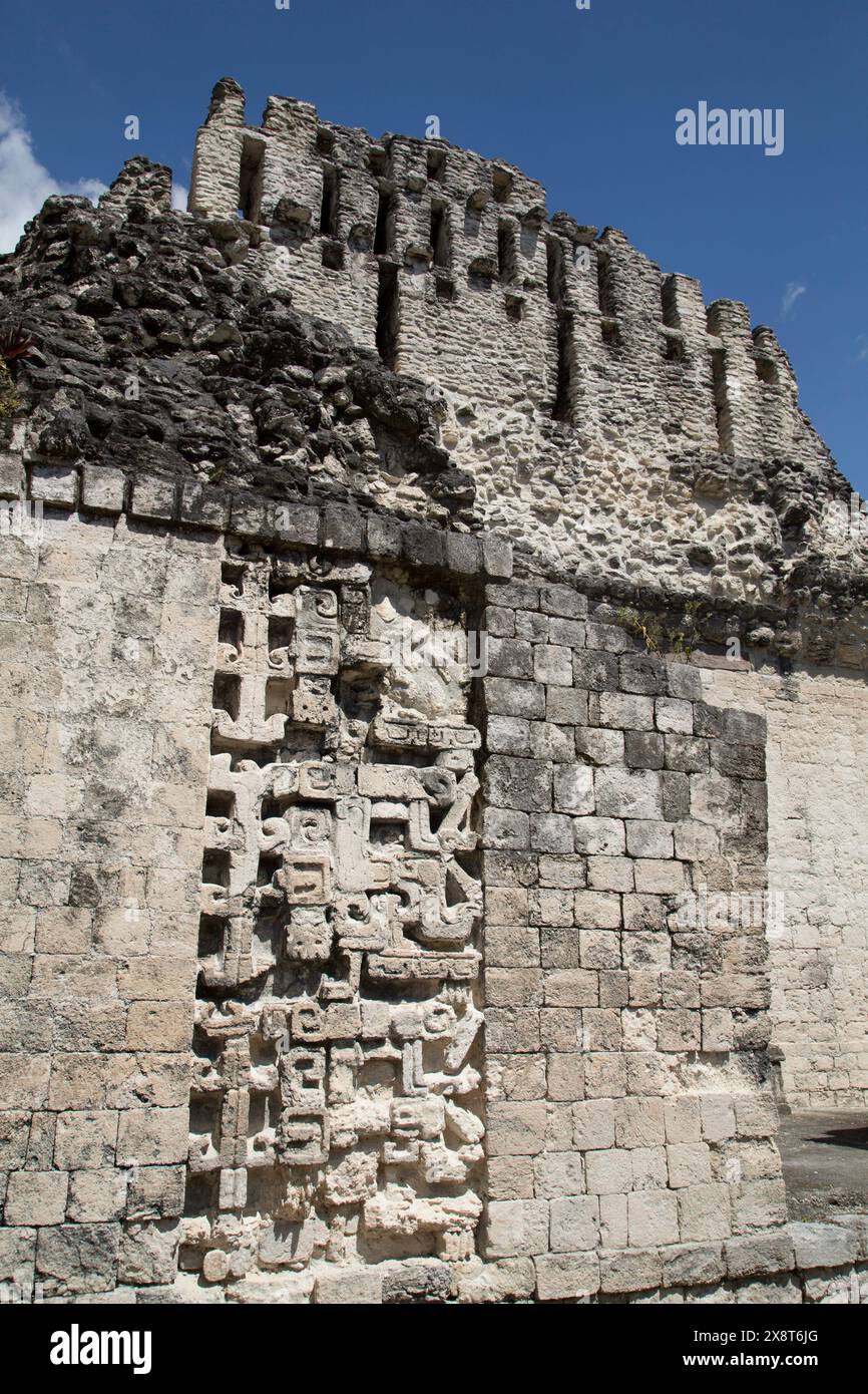 Structure VI, Chicanna Mayan Archaeological Site, Late Classic Period ...
