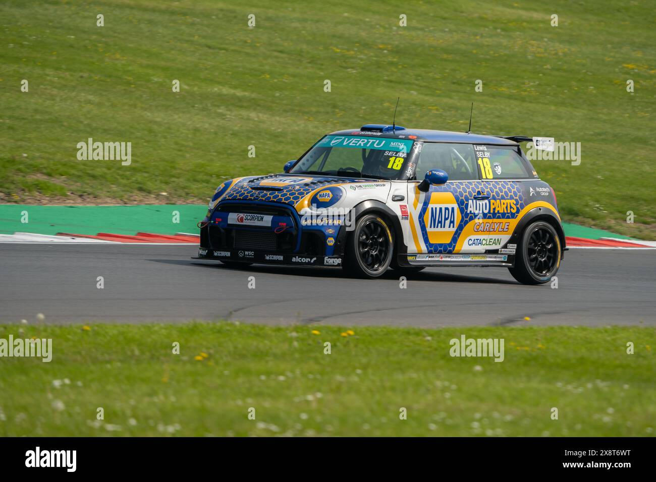 Sevenoaks, Kent - May 11th 2024: Vertu Motors Mini Challenge Brands ...