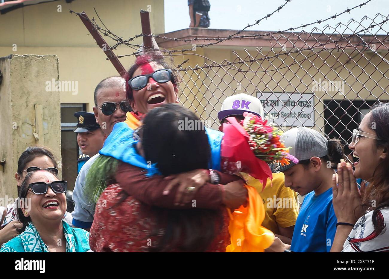 May 27, 2024: Nepali mountaineer and a photojournalist Purnima Shrestha ...