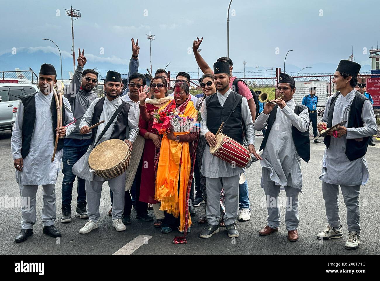 May 27, 2024: Nepali mountaineer and a photojournalist Purnima Shrestha ...