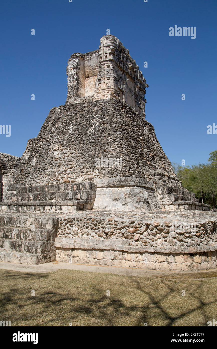 Dzibilnocac (Painted Vault) Temple,Dzibilnocac Mayan Archaeological ...