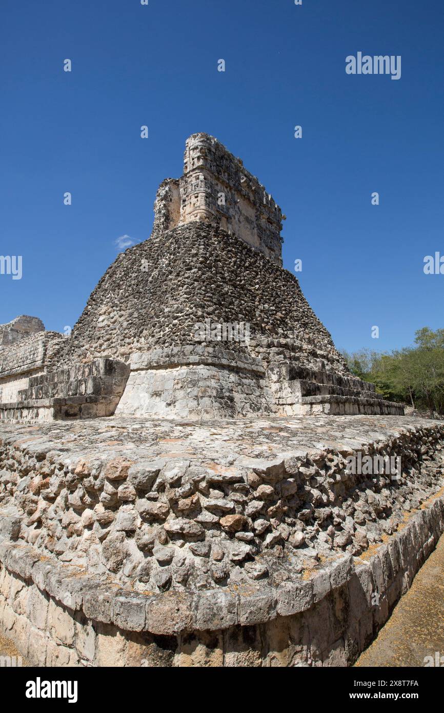Dzibilnocac (Painted Vault) Temple,Dzibilnocac Mayan Archaeological ...