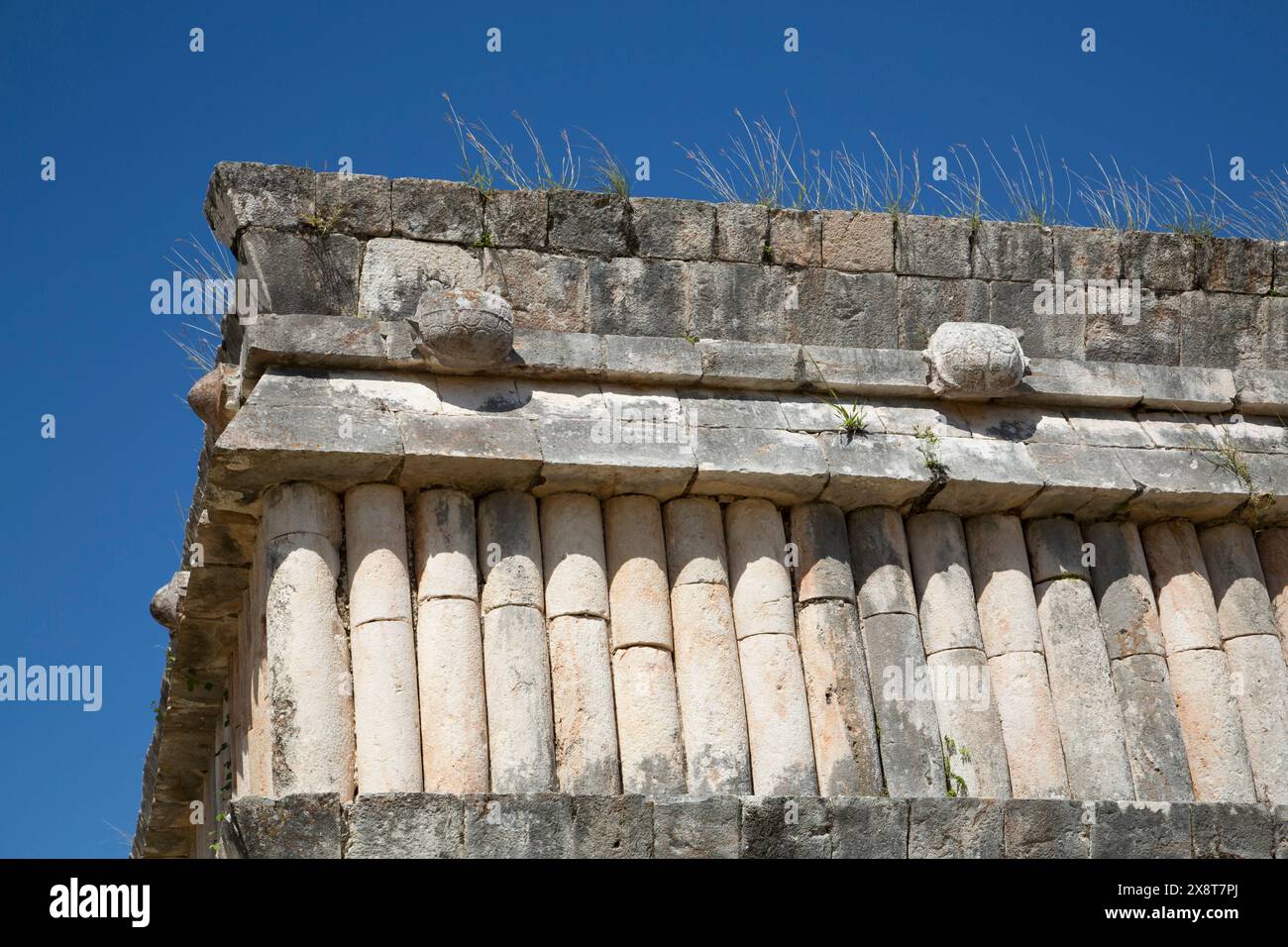 House of the Turtles, Uxmal Mayan Archaeological site, Yucatan, Mexico ...