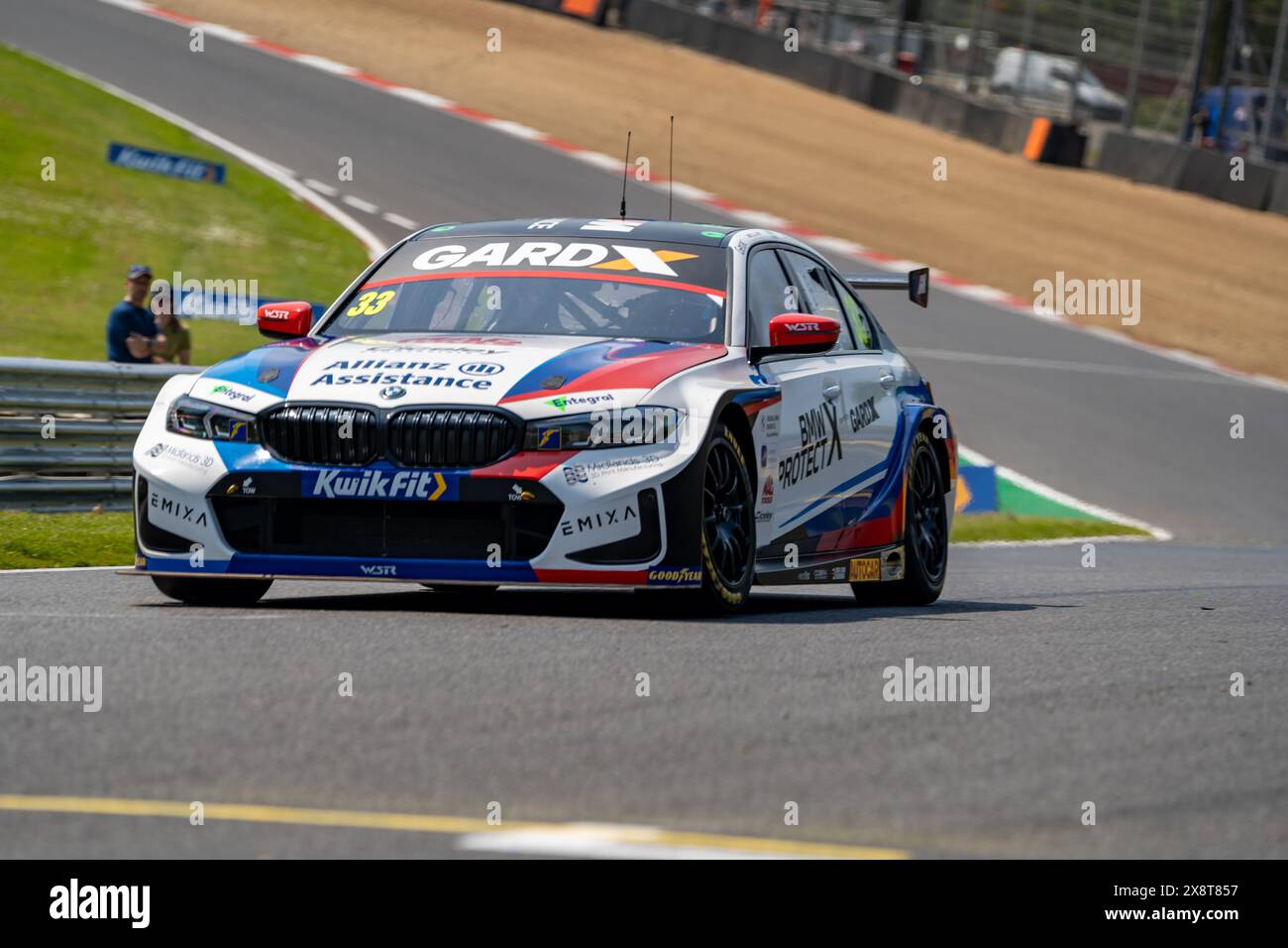 Adam Morgan 33 Team BMW Round 4 Brands Hatch Indy during the BTCC ...