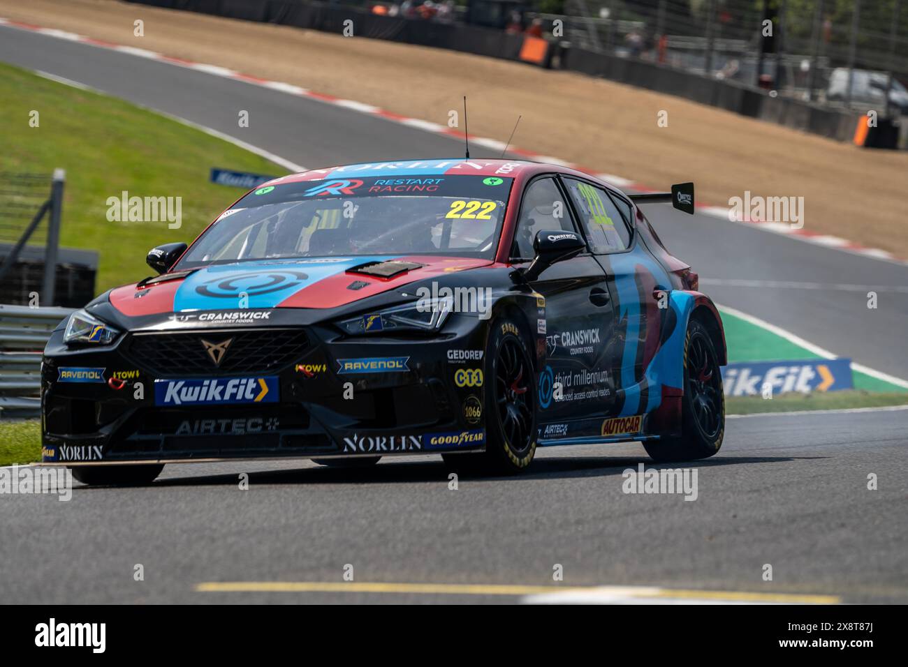 Chris Smiley 222 Restart Racing Round 4 Brands Hatch Indy during the ...