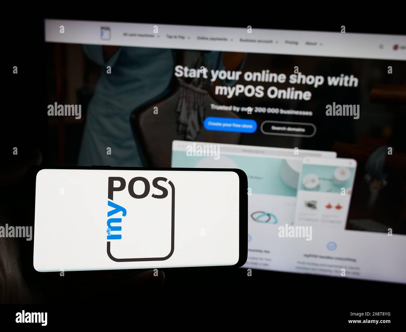 Pos technology company logo hi-res stock photography and images - Alamy