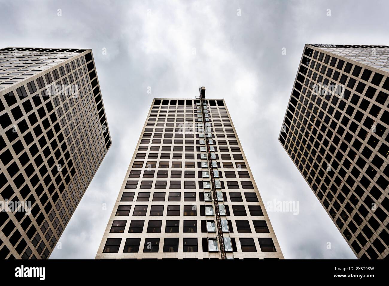 Three Towers Rotterdam, Netherlands. Three 1970 s build towers on ...