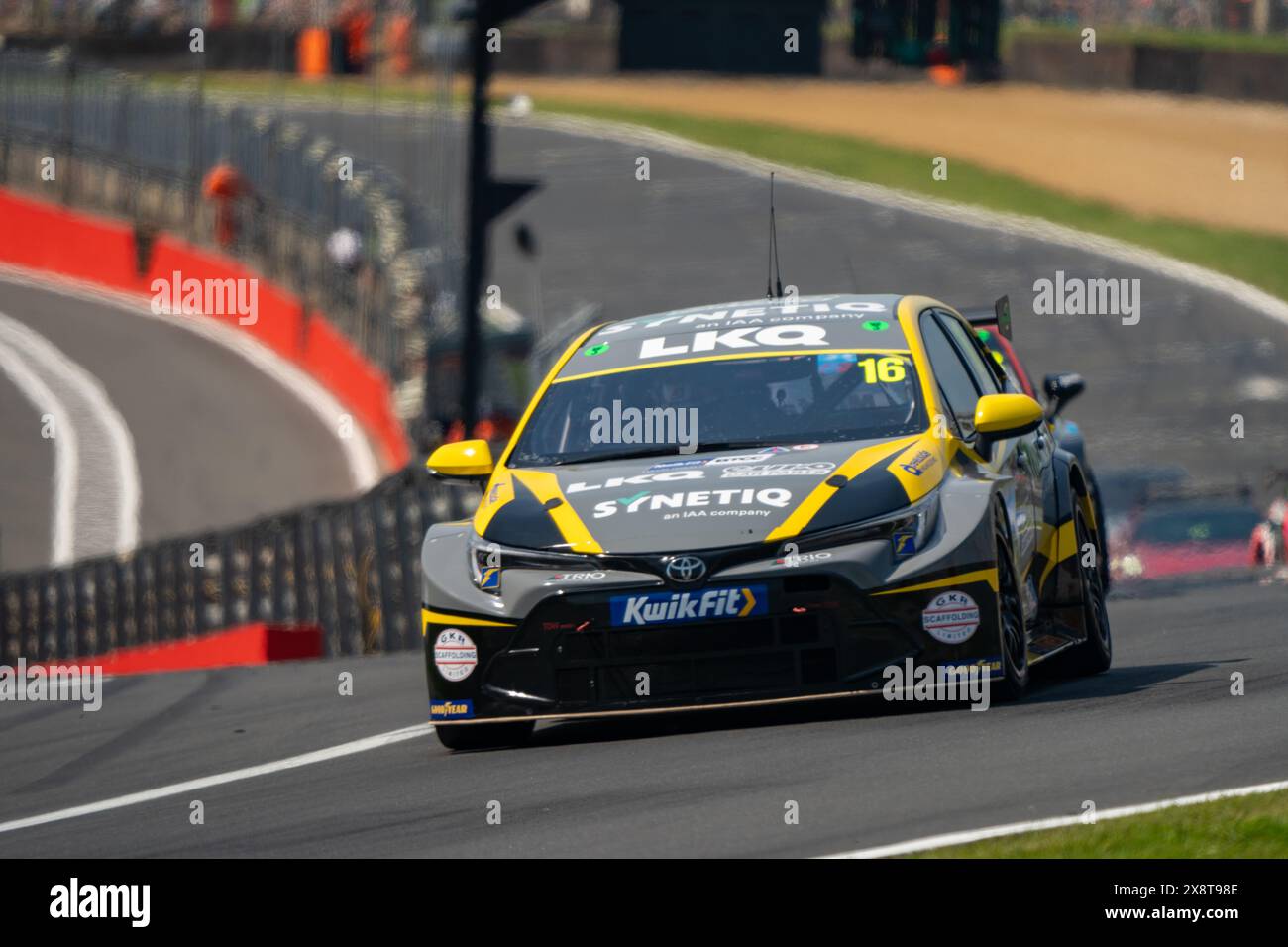Aiden Moffatt 16 LKQ Euro Car Parts With SYNETIQ Round 4 Brands Hatch Indy during the BTCC ...