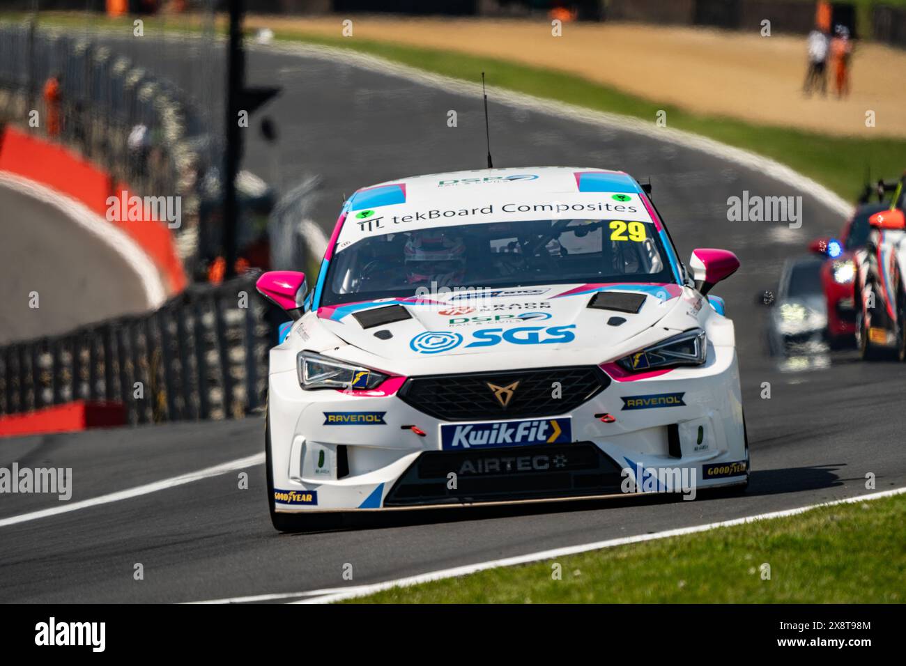 Scott Sumpton 29 Restart Racing Round 4 Brands Hatch Indy during the ...